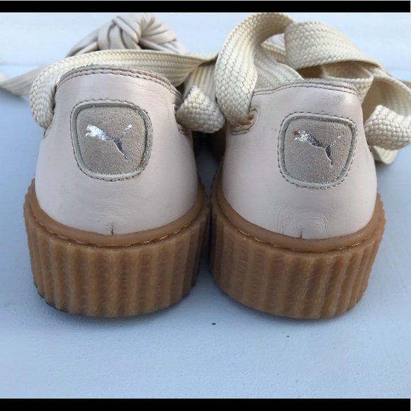 Fenty Beauty | Shoes | Rihanna Fenty Pink Tint Puma Bow Creeper Sandal ...